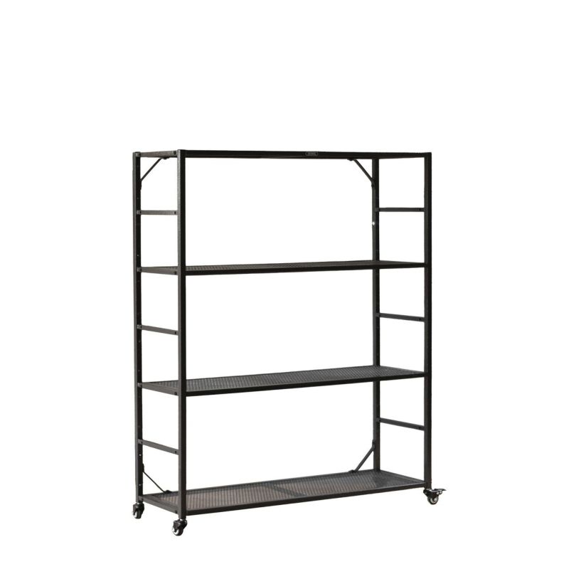 LIGHT-WEIGHT IRON MESH SHELF / ライトウェイトアイアンメッシュシェルフ 4TIERED 【982450019 ...