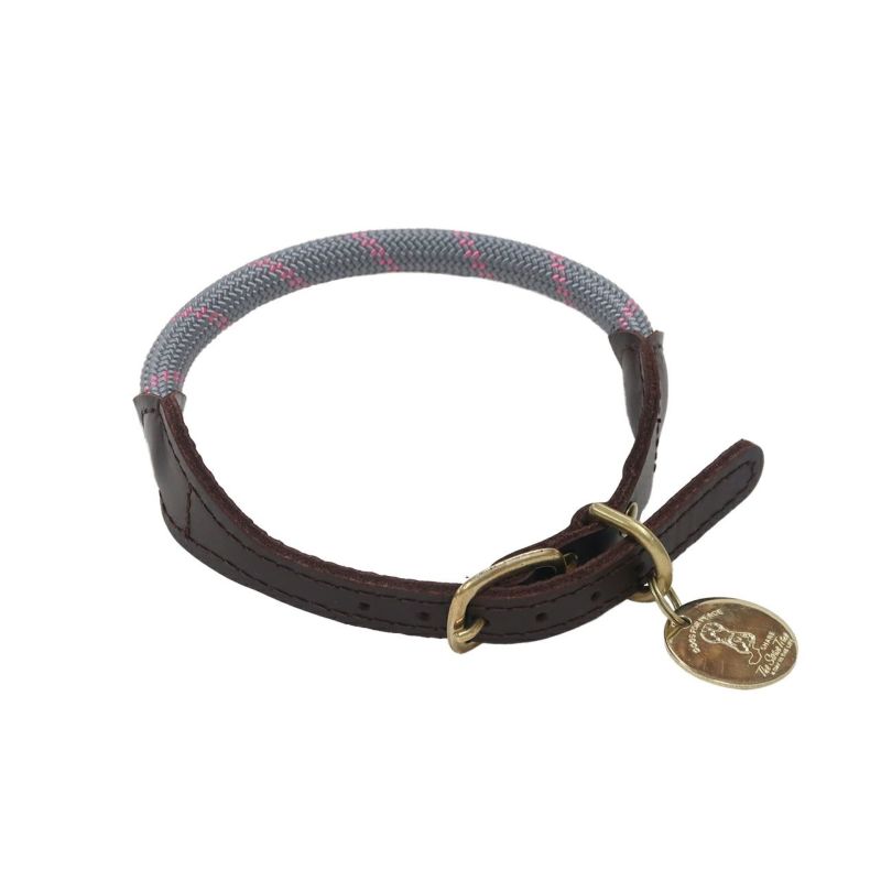 CLIMBING ROPE COLLAR / クライミングロープカラー - GRAY | POST GENERAL